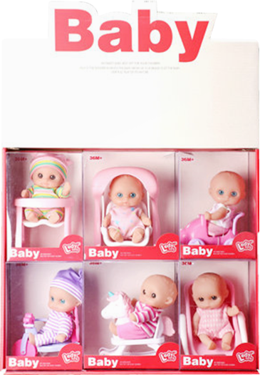 6 Medium Dolls With Furniture – Toys 2 Discover