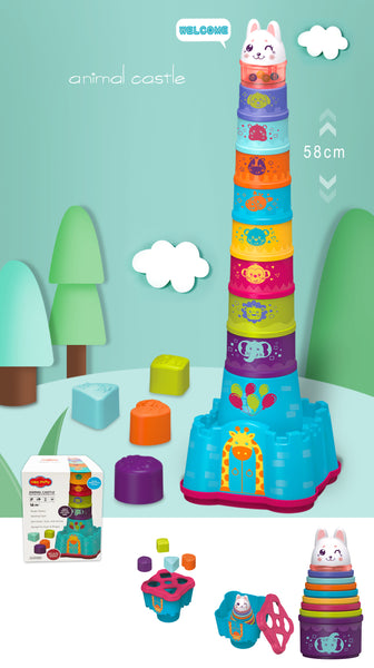 3 in 1 Stacking Nesting Shape Sorter – Toys 2 Discover