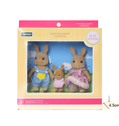 Brown Rabbit Family – Toys 2 Discover