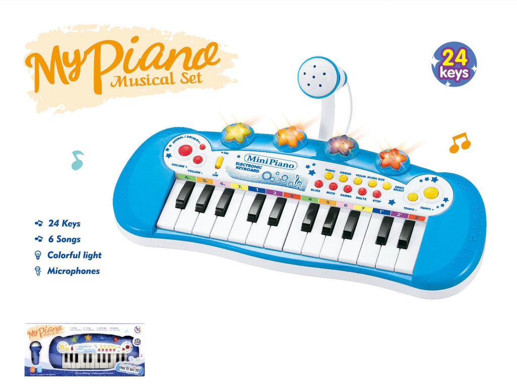 24 Keys Mini Piano – Toys 2 Discover
